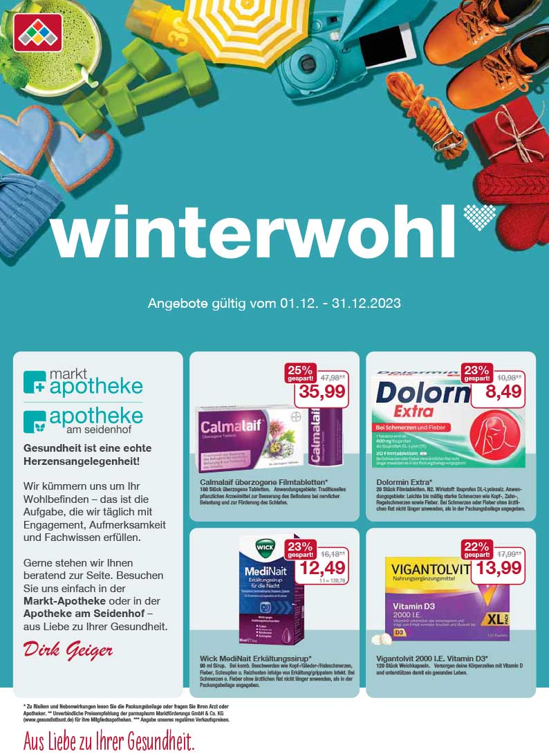 Gesund ist bunt Markt-Apotheke Tiengen, Waldshut-Tiengen | Angebote